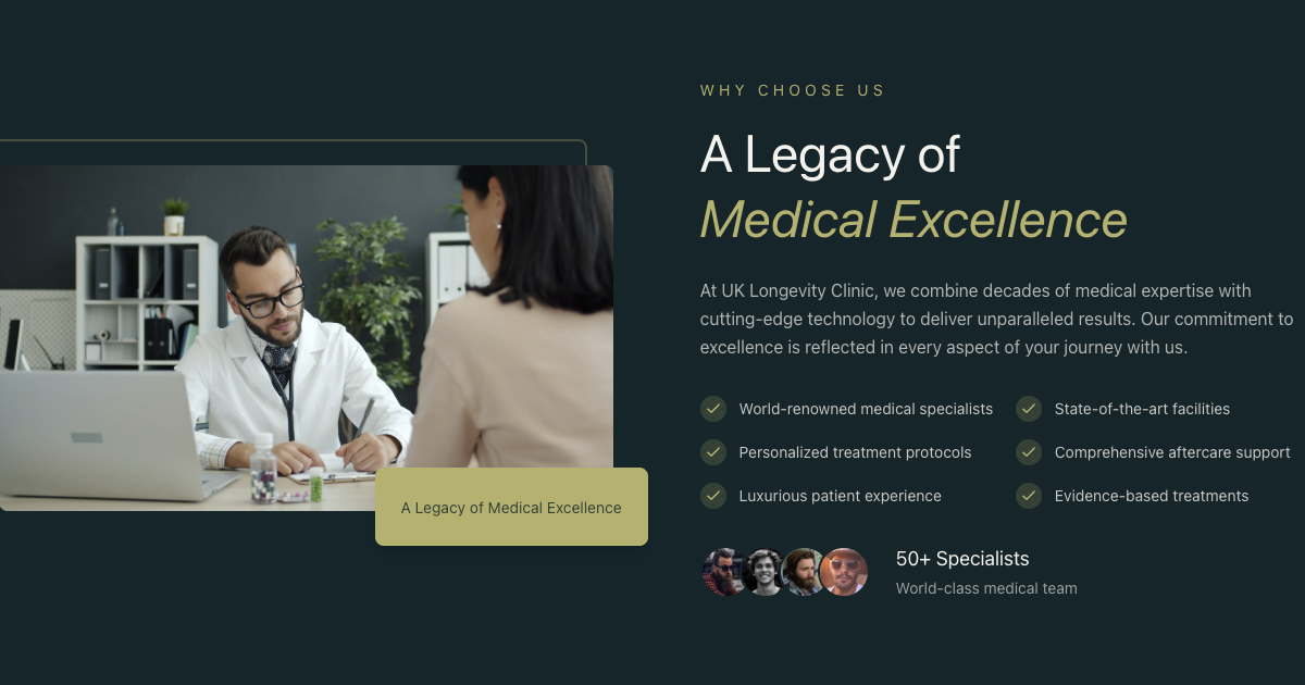 Longevity Clinic London | UK Longevity Clinic